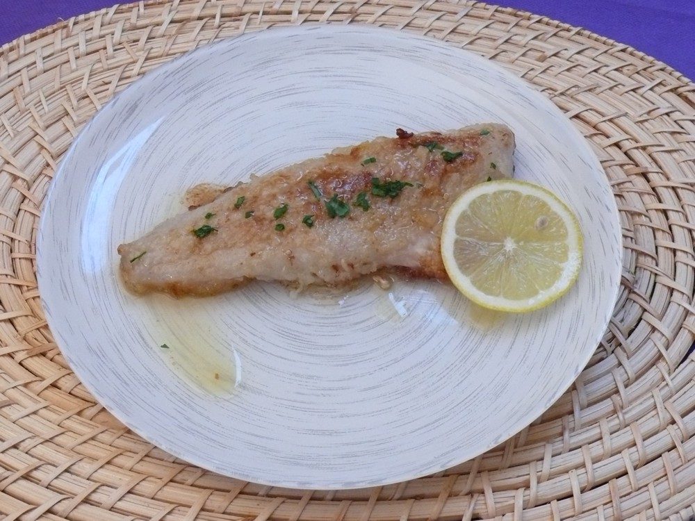 Filet d'omble chevalier meunière | VICI Solutions