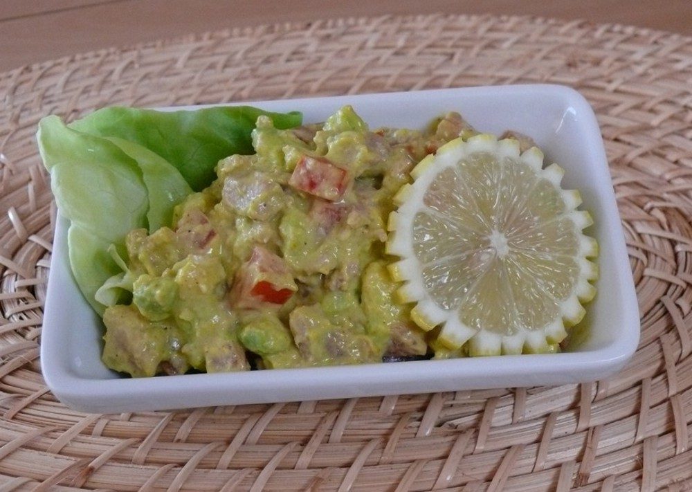 Avocat au thon et curcuma | VICI Solutions