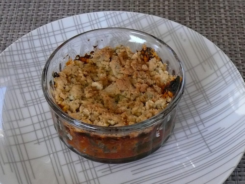 Crumble de légumes du soleil | VICI Solutions