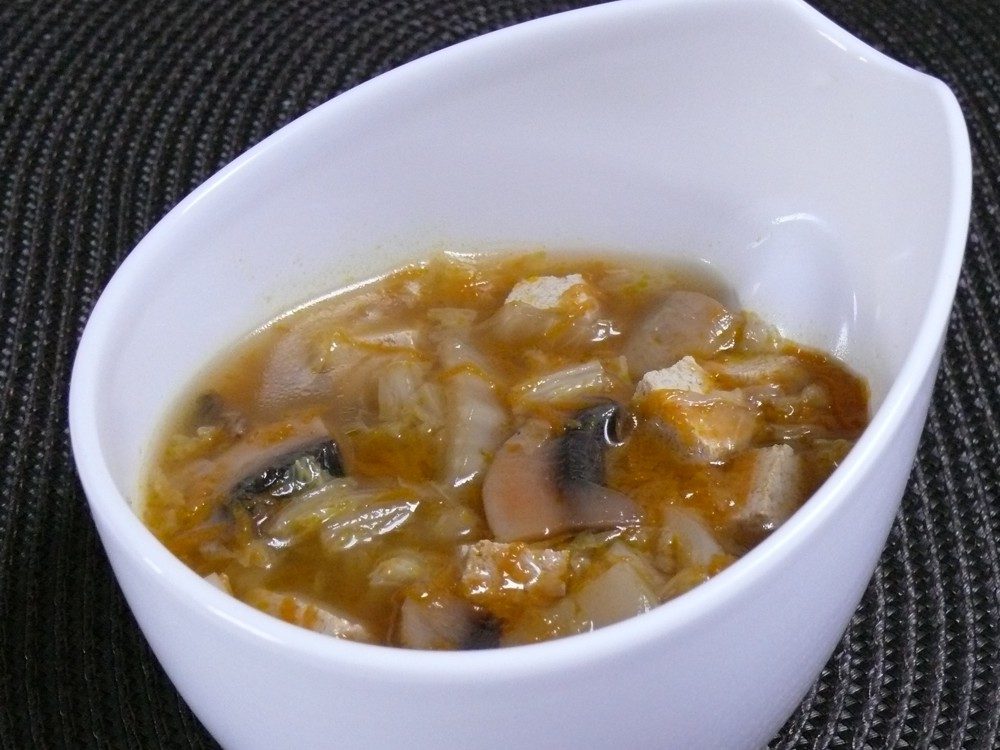 Soupe de légumes au tofu | VICI Solutions