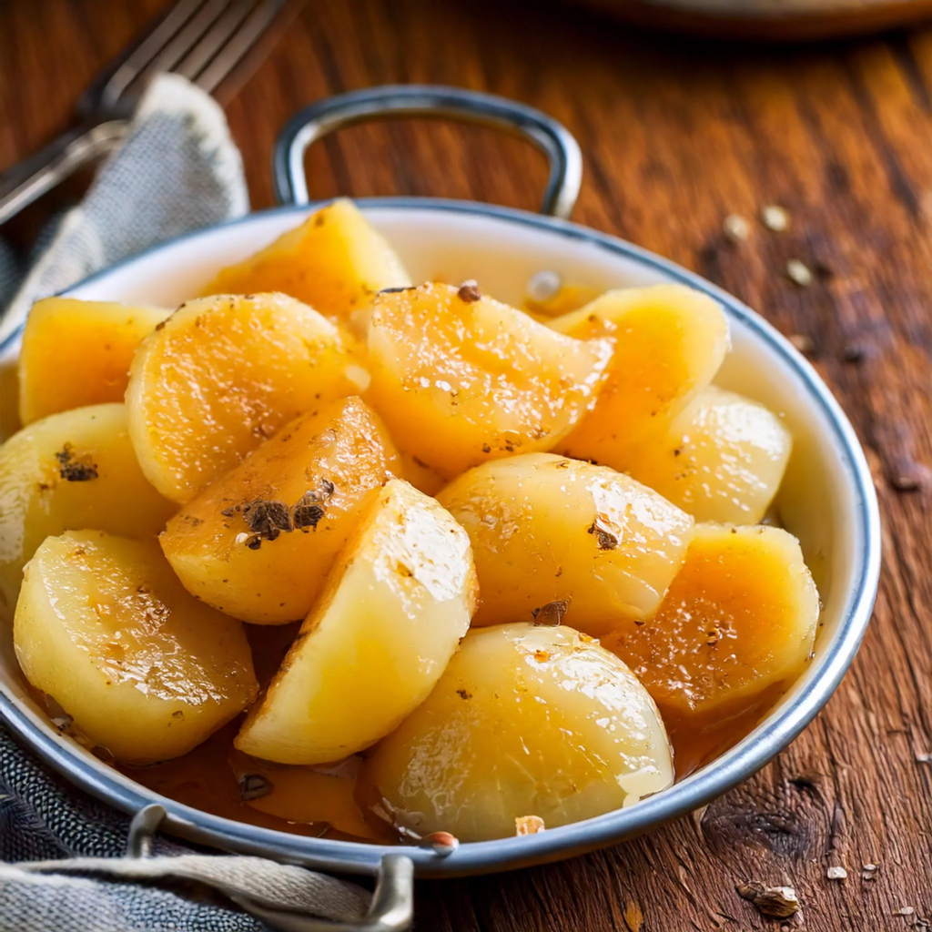 Navets confits au miel et aux 4 épices | VICI Solutions