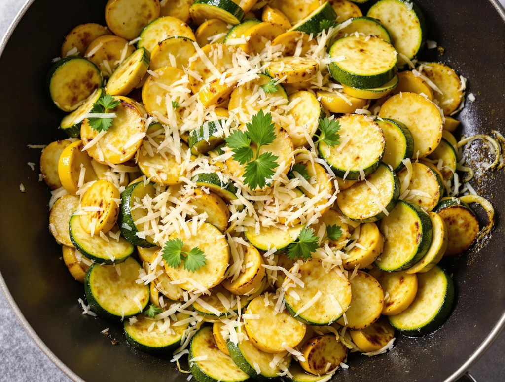 Duo de courgettes ail parmesan | VICI Solutions